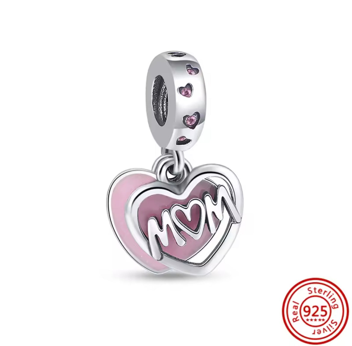 Mom Corazón Rosa – Charmschic